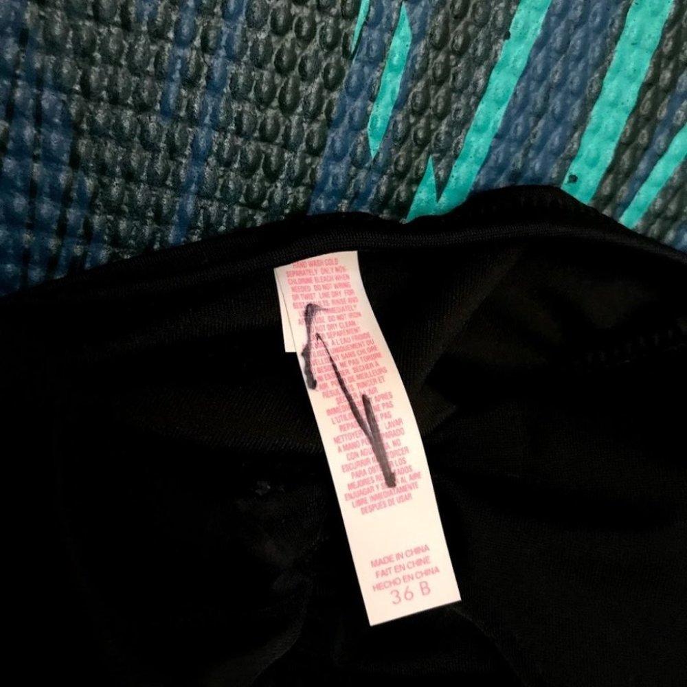 2 Piece Strapless Black Bikini Swim Swimsuit Set - Gem